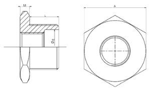 Stainless Steel Screwed Hexagon Bushing | pipe fittings | stainless ...