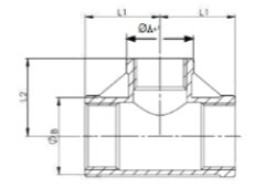 Reduced Tee | Stainless Steel Screwed Reduced Tee | pipe fittings ...
