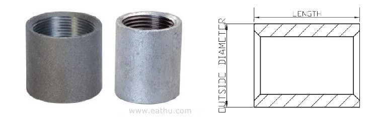 Steel Merchant Coupling DIN 2999|Pipe Nipple |Stainless Steel Nipple