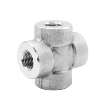 Threaded Cross| Forged Threaded Cross | Threaded Cross Pipe Fittings