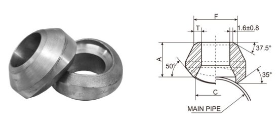 Butt Weld Outlet | Forged Butt Weld Branch Outlet