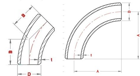 3d & 5d Bends | Butt Welding Pipe Fittings