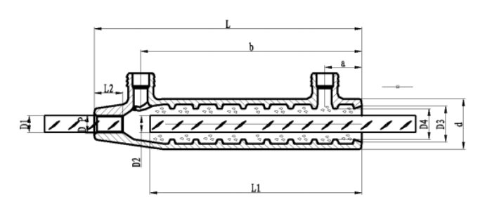 Ductile Iron Half Grout Sleeve |Grout Sleeve