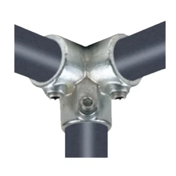 G128 3 Way 90° Elbow | Pipe Clamp Fittings | Key Clamp